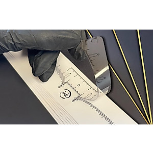 Eyebrow Mapping Kit White, Red, Gold Brow Mapping String [30m] Red, Black, and White Eyebrow Pencil Mapping Pencil Eyebrow Pencil Sharpener & 10 Eyebrow Ruler, Microblading Supplies Microblading Kit