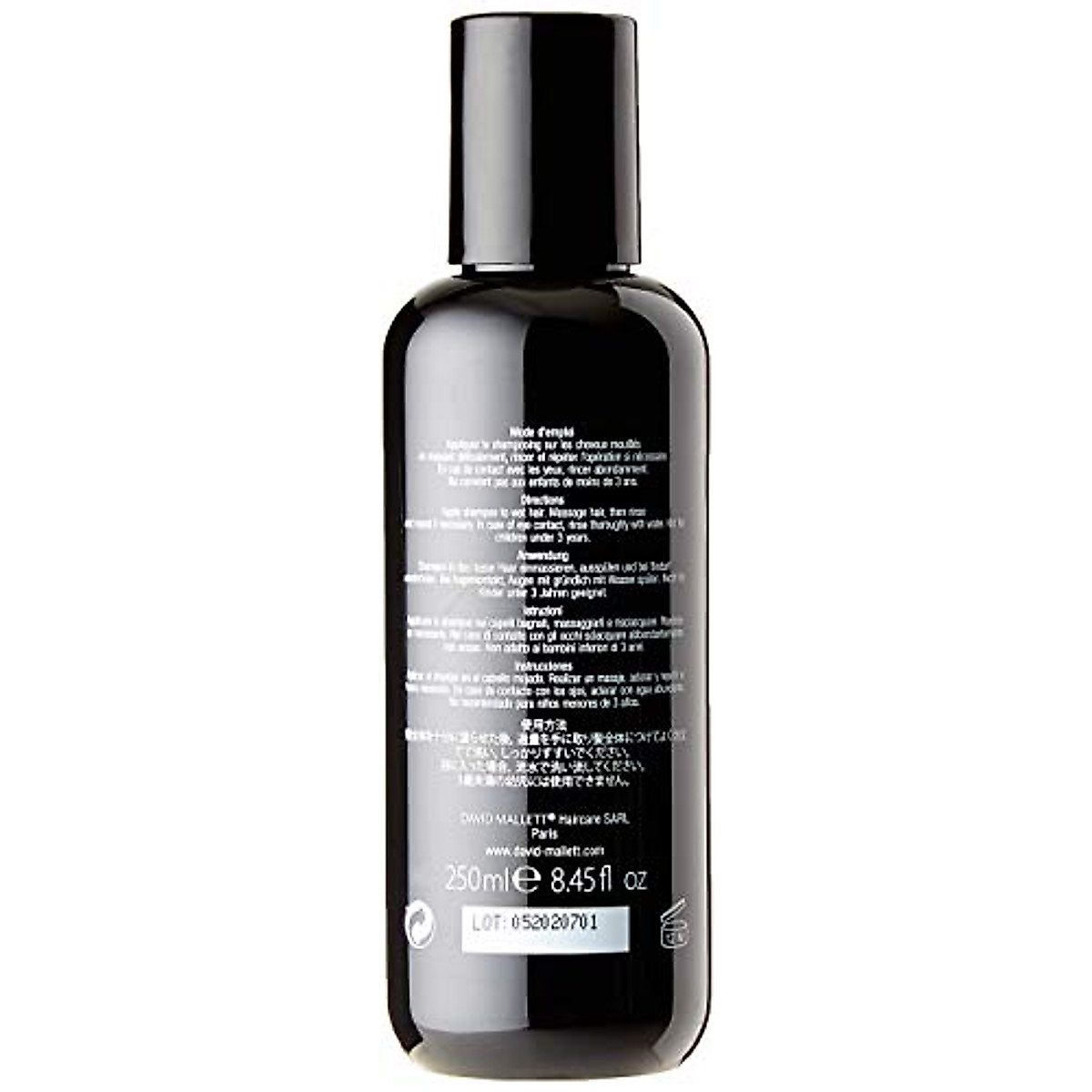 David Mallett Shampoo No.1: L'Hydration, 250 ml