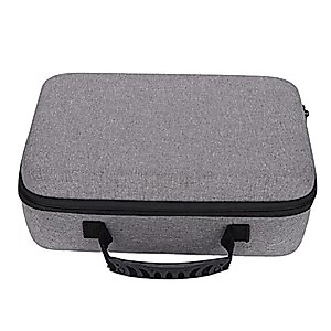 Entatial VR Gaming Headset Hard Shell Case, VR Headset Carrying Case Full Protection Portable for Quest 2(Grey)