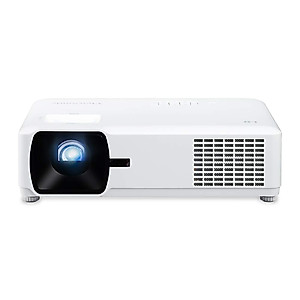 ViewSonic Bright 3000 Lumens WXGA Lamp Free LED Projector with HV Keystone and 360 Degree Flexible Installation, LAN Control, 10W Speaker, IP5X Dust Prevention for Home and Office (LS600W)