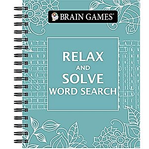 Brain Games - Relax and Solve: Word Search (Teal)