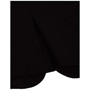 Calvin Klein Women's Two Button Lux Blazer (Petite, Standard, Black, 18 Plus