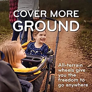 Evenflo Pivot Xplore All-Terrain Stroller Wagon , Adventurer , 45x27x39 Inch (Pack of 1)