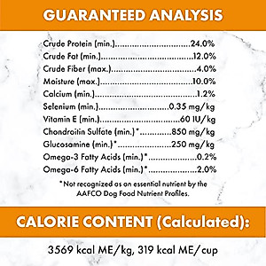 Nutro Natural Choice Senior Dry Dog Food, Chicken & Brown Rice Recipe Dog Kibble, 13 lb. Bag