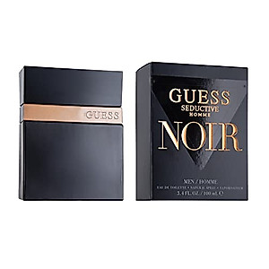 GUESS Seductive Homme Noir 3.4 oz EDT Spray RETAIL