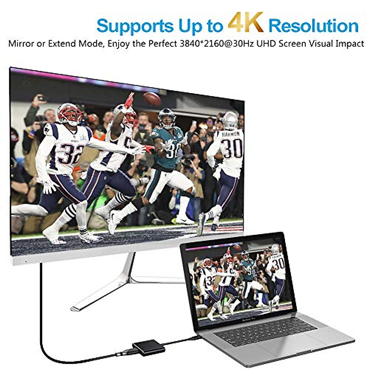 XUNMAIFHB Portable Docking Station,USB 3.1 to HDMI Type-C to HDMI+3.0 HUB HD Cable with Power Supply Power Delivery+HDTV+USB 3.0 Fast Transmission