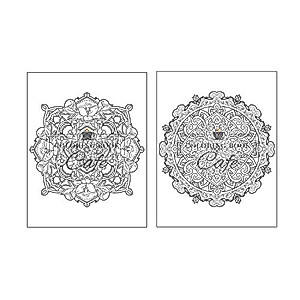 125 Mandalas: An Adult Coloring Book Featuring 125 of the World’s Most Beautiful Mandalas for Stress Relief and Relaxation (Mandala Coloring Books)