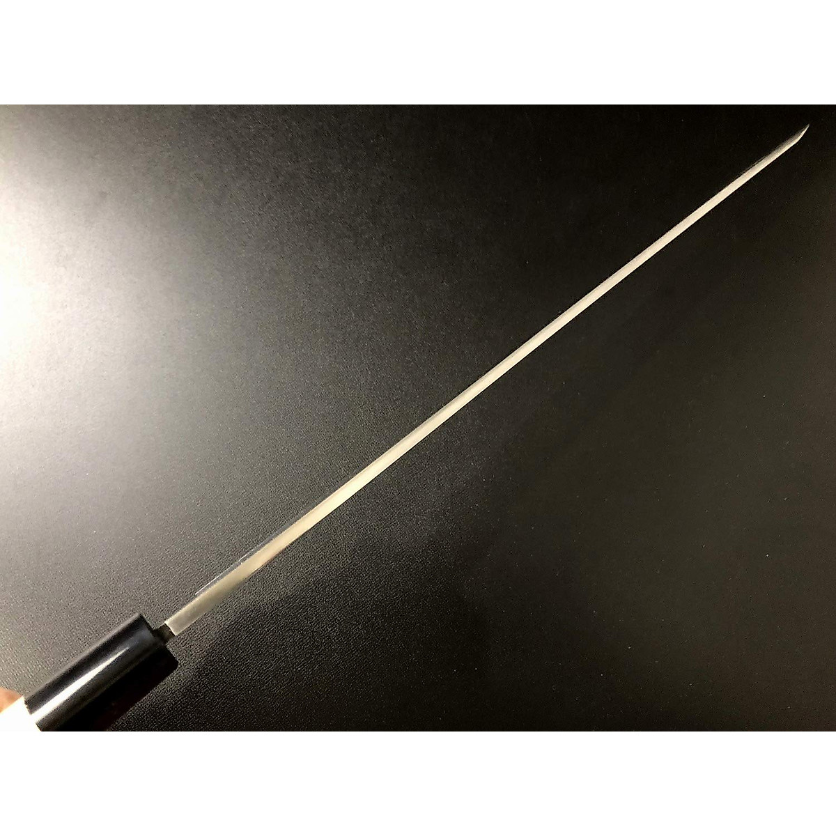 Japanese Chef's Knife ARITSUGU Sakimaru Takobiki Blue Steel Sashimi 330mm 12.99" Scabbard