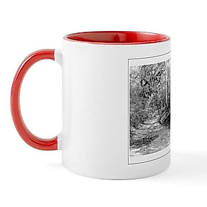 CafePress The Road Not Taken Mug Ceramic Coffee Mug, Tea Cup 11 oz