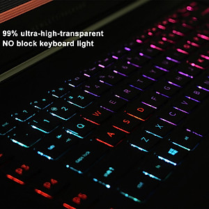 Keyboard Cover for 15.6" 16" 16.1" HP Omen Gaming 15-ek 15-en 16-xf 16-wf 16-xd 16-u 16-b/n/k Series 15-en1010nr 15-ek0013dx 16t-u000 16-u0097nr 16-xf0033dx 16-wf0097nr 16-u1047nr 16z-xd000 16t-b100