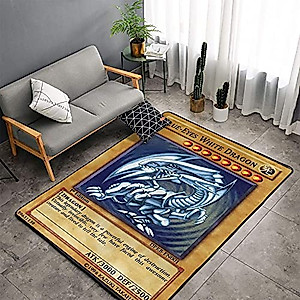 Anime Area Rugs 60x39 Inch, Easy Clean Non-Shedding Stain Resistant Living Room Bedroom Area Rug,Soft Carpet,Decorative Rug for Indoor Outdoor