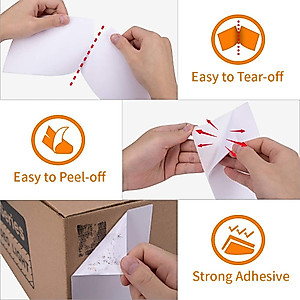 Phomemo Shipping Labels, 4x6 Thermal Labels, Compatible with USPS, Shopify, Amazon, Etsy, Ebay, DHL, UPS, FedEx, 500pcs/pack