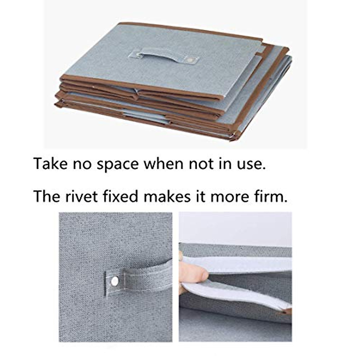 Adou 3 Shelf Hanging Closet Organizer 3 Drawers, Hanging Collasible Closet Storage Shelves, Canvas Hanging Closet Storage Organizer with Drawers for Clothing&Sweaters