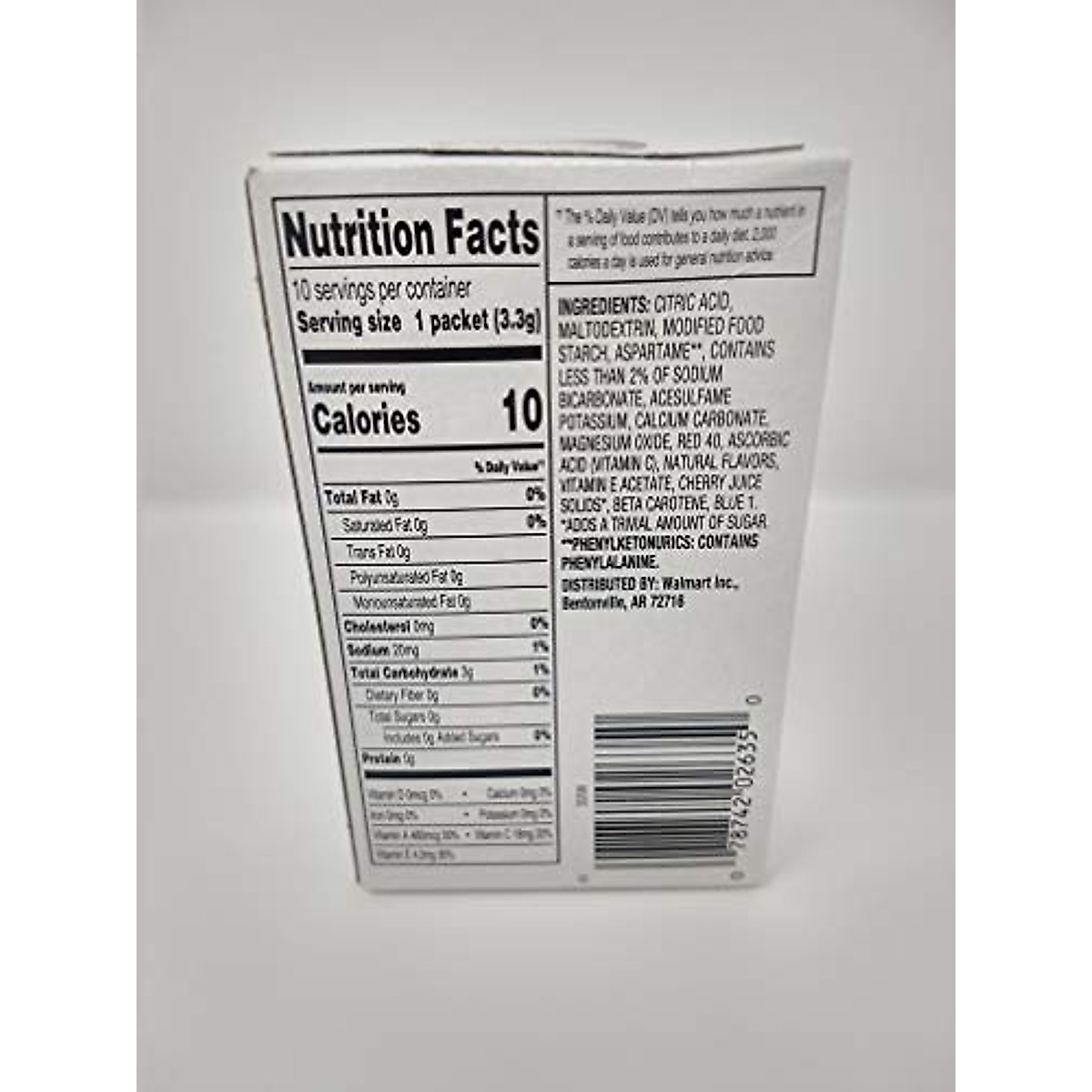 2 Blackberry Lemonade Drink 10 stick pack Mix 2 Cherry Pomegranate Drink Mix 10 stick pack bundle