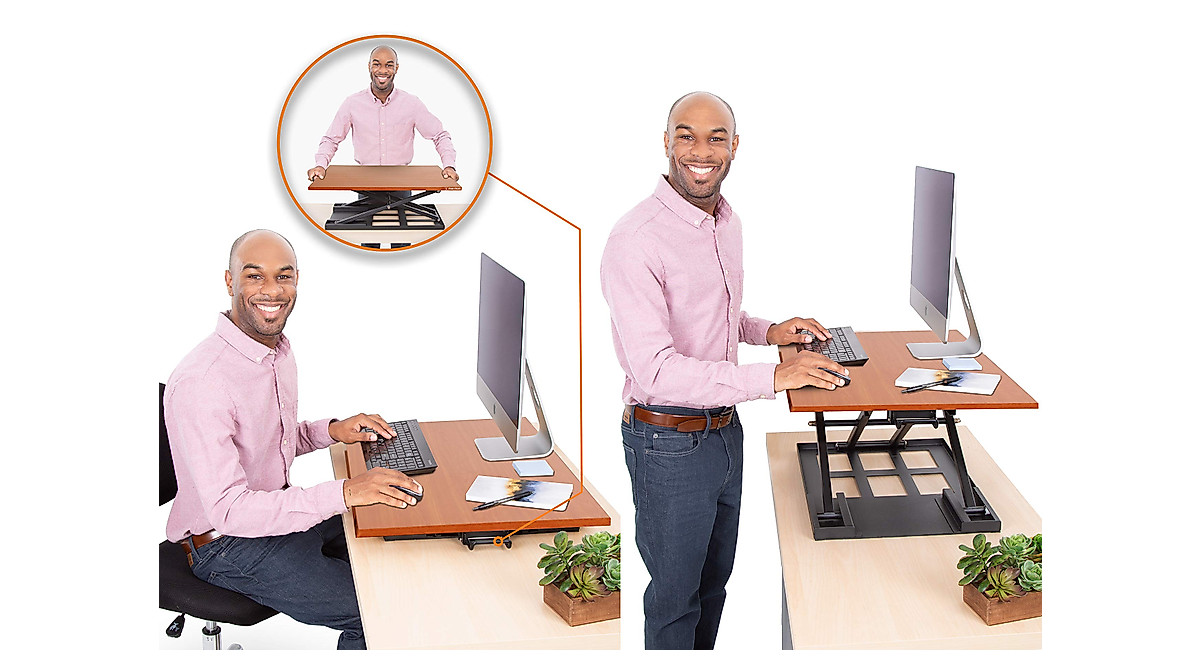 Stand Steady X-Elite Pro Adjustable Standing Desk Converter