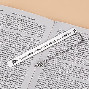 Book Lover Gift for Woman Christmas Gift Stocking Stuffers for Teen Girls Inspirational Bookmark Graduation Birthday Valentine Gifts for Female Friends Girls Bestie Daughter Mom Grandma Teacher