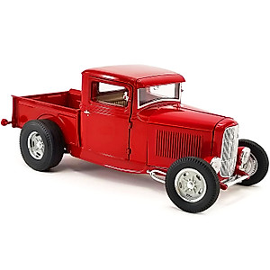 1932 Hot Rod Pickup Truck Red Limited Edition to 1722 Pieces Worldwide 1/18 Diecast Model Car by Acme A1804100