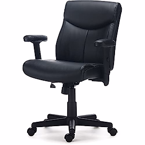 STAPLES Traymore Luxura Managers Chair, Black, 2/Pack (59425-Ccvs)