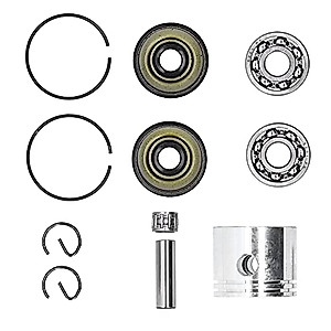 Piston Kit, Stable Performanc 41.1mm Watertight Chainsaw Accessories for Garden Accessories for Poulan 220 221 260 1950 2150 2250 2450 2550