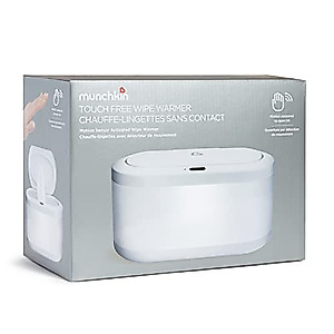 Munchkin® Touch Free Baby Wipe Warmer with Nightlight & Motion Sensor