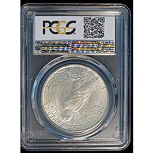 1922 - United States Peace Silver Dollar $1 PCGS MS-62