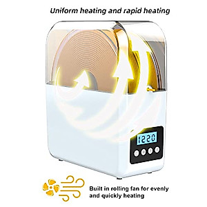 XTevu 3D Printer Filament Dryer - Evenly Heating, Noiseless Filament Printing Dry Box for 1.75mm, 2.85mm, 3.00mm - US Plug AC100-240V - 3D Printing Accessories, Printing Supplies