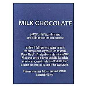 Harry & David Milk Chocolate Moose Munch with Cashews & Almonds, 10oz