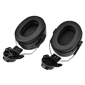 Dioche Foldable Ear Defenders, Noise Reduction Earmuffs with Soft Foam Ear Cups, Hard Hat Earmuffs for Hearing , Soundproof Earmuffs for Shooting, Construction, Yard Work, Firework