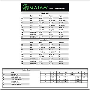 Gaiam Women's High Waisted Capri Yoga Pants - High Rise Compression Workout Leggings - Athletic Gym Tights - Dusty Olive Green, X-Small