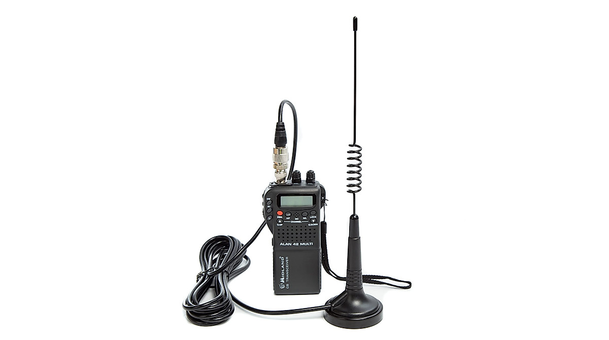 27MHz Handheld CB Antenna - Magnetic Mount & Durable