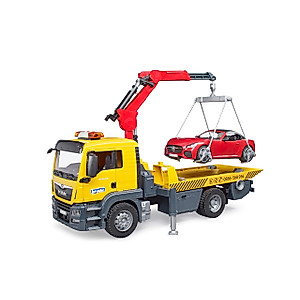 Bruder 03750 Man TGS Tow Truck Roadster and Light and Sound Module