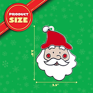 JOYIN Christmas 18 PCS Window Sun Catchers DIY Paint Art and Craft Kit, Make Your Own Window Clings for Christmas Holiday Decorations,Kids Art Project