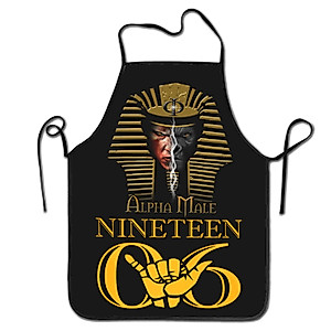 Apron, Waterdrop Resistant Aprons Cooking Kitchen Restaurant Aprons For Women Men Chef, Bbq Drawing Crafting Outdoors