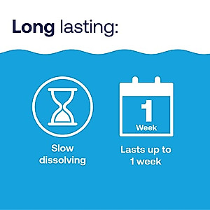 HTH 42056W Swimming Pool Care 3" Chlorine Tabs Ultra, Individually Wrapped Tablets, 8lb