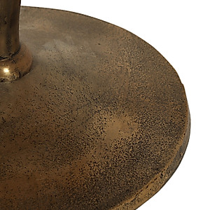 Christopher Knight Home Metter Accent Table, Brass Antique