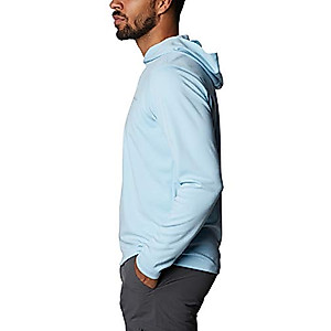 Columbia Men's Mist Trail Hoodie, Sky Blue, Medium