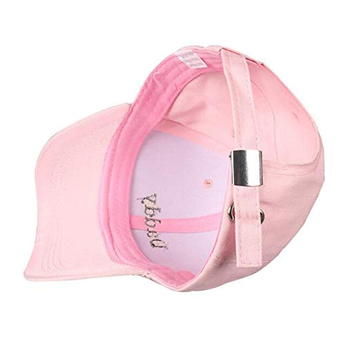 Foetest Cap Adjustable Baseball Cap Daddy Hat Headdress Dad-Cap Hat Sunhat Hip-Hop Flat Snapback Pink