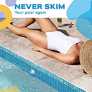 Danmar Directional Pool Skimmer Jet Return Nozzle, Fits Inside Most Swimming Pools Hydrostream Return Inlet Fitting, Reduce Skimmer Net Maintenance, Pool Cleaner, More Leaves & Bugs in Basket, White