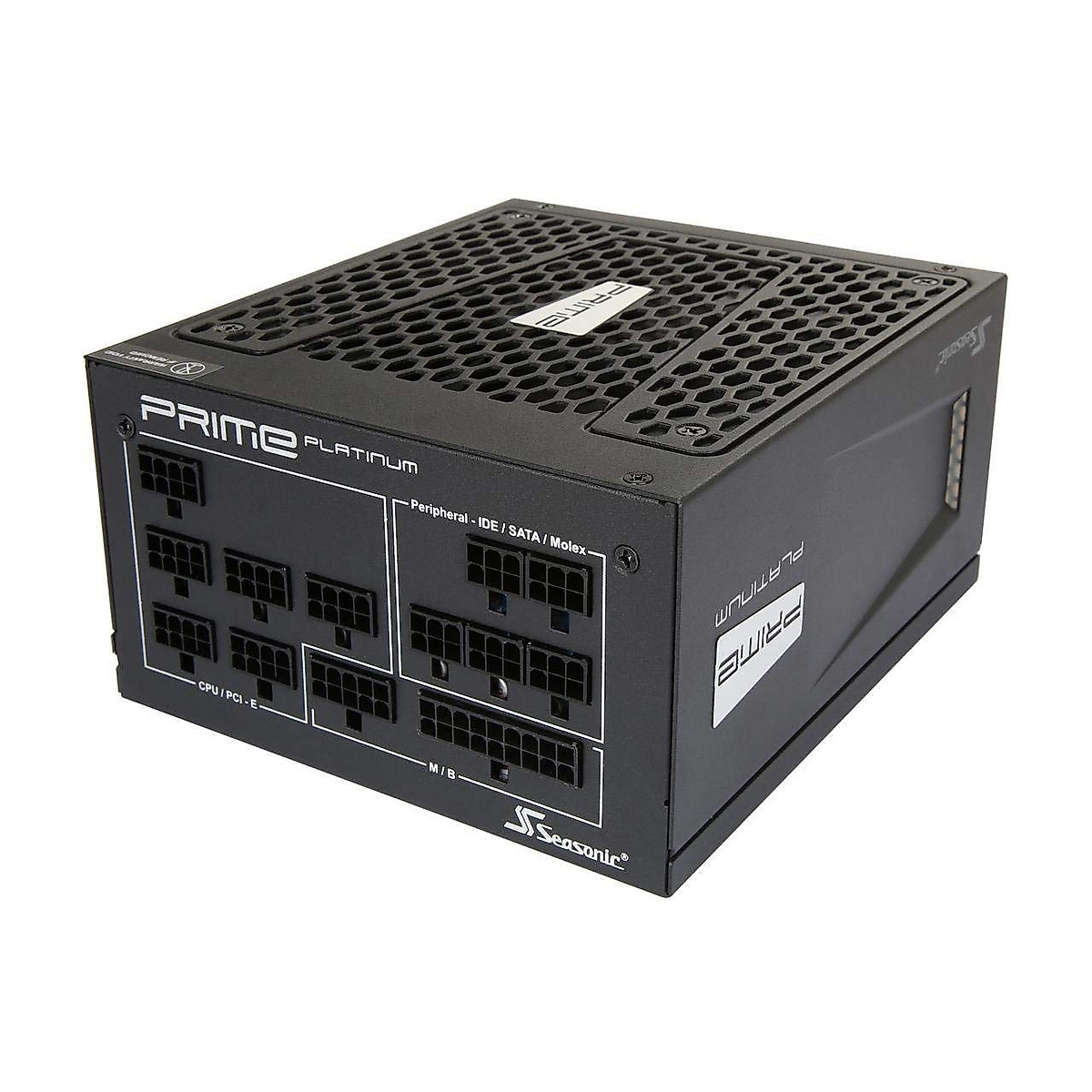 Seasonic PRIME 1000 Platinum SSR-1000PD 1000W 80+ Platinum ATX12V & EPS12V Full Modular 135mm FDB Fan Power On Self Tester Power Supply