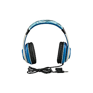 Jurassic World Kids Headphones, Adjustable Headband, Stereo Sound, 3.5Mm Jack, Wired Headphones for Kids, Tangle-Free, Volume Control, Childrens Headphones Over Ear for School Home, Travel