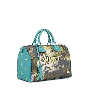 Louis Vuitton, Pre-Loved Jeff Koons x Louis Vuitton Manet Masters Speedy 30, Blue