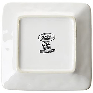 Certified International Bee Sweet 6" Canape/Luncheon Plates, Set of 4 Assorted Designs