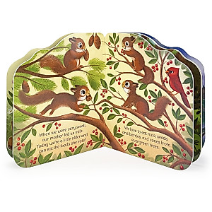 A Little Squirrel - An Animal-Shaped Children's Board Book, Ages 1-5