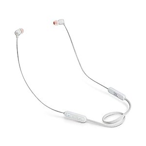 JBL TUNE 110BT - In-Ear Wireless Bluetooth Headphone - White (Renewed)