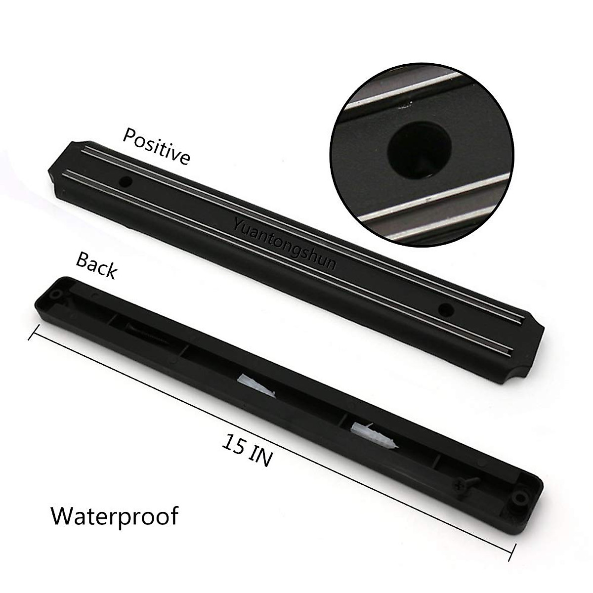 Magnetic Knife Strips,Magnetic Knife Holder Magnetic Bar for knives Tools, Knife Rack, Knife Strip, Kitchen Utensil Holder, Tool Holder, Multipurpose Magnetic Knife Rack 1 pack