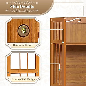 Athena Collection Book Shelf and Bookcase Floorstanding 6-Tier Modern Open Bookshelf Book Case Display Shelf Book Storage Home Decor Furniture for Office Bedroom Living Room