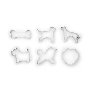 Fox Run Dog Cookie Cutter Set