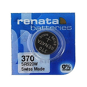 RENATA WATCH BATTERY 1.55V SWISS MADE BATTERIES 370 SR920W