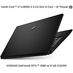 HIDevolution MSI Creator 15 X-rite Calibrater Bundle A11UH 15.6" 4K UHD OLED, 2.3 GHz i7-11800H, RTX 3080, 32 GB 3200MHz RAM, 16 TB PCIe SSD