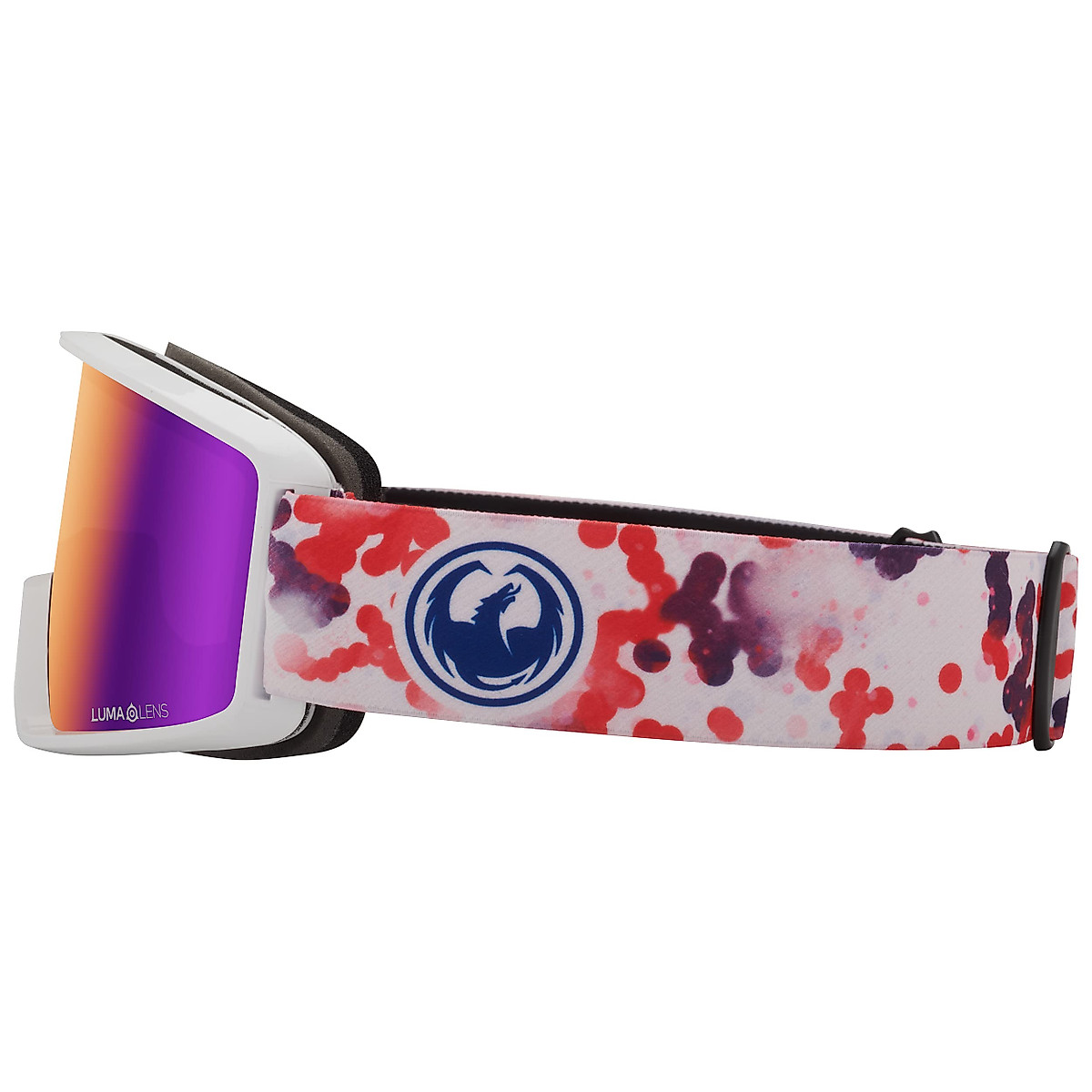 Dragon Unisex DXT OTG Snow Sport Goggle - Koi LIte Frame | LL Purple Ion Lens